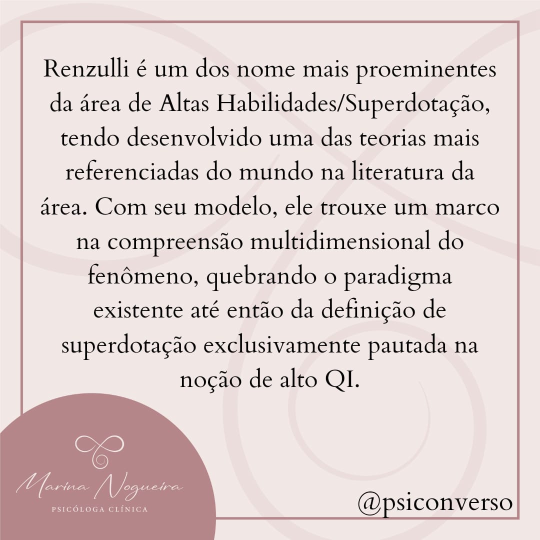 Teorias: Modelo dos Três Anéis de Joseph Renzulli | Supereficiente Mental